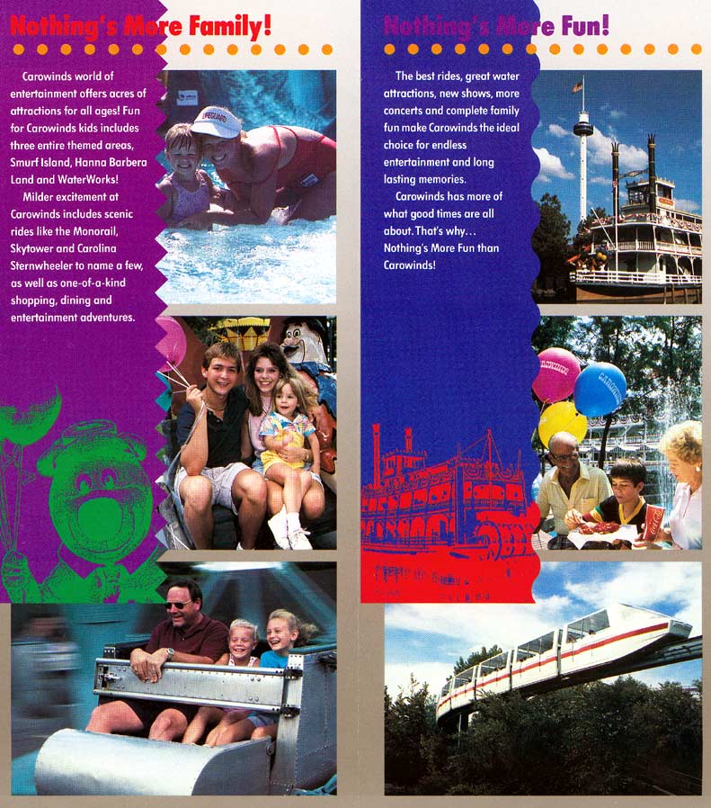 Carowinds Map and Brochure (1976 - 2024) | ThemeParkBrochures.net
