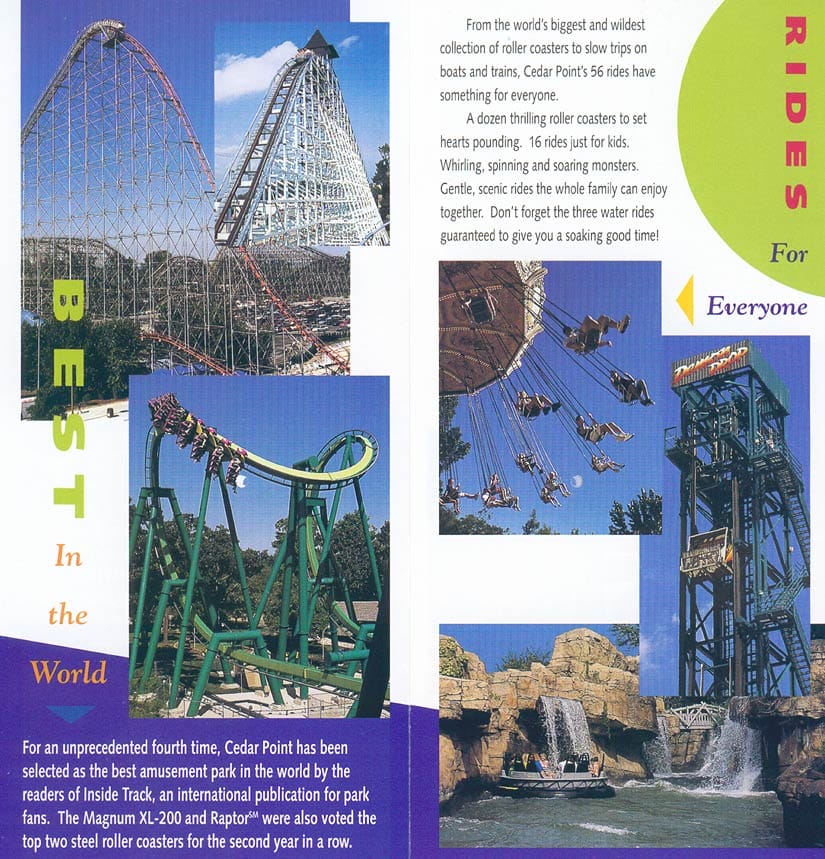 Cedar Point Map and Brochure (2024 - 1961) | ThemeParkBrochures.net