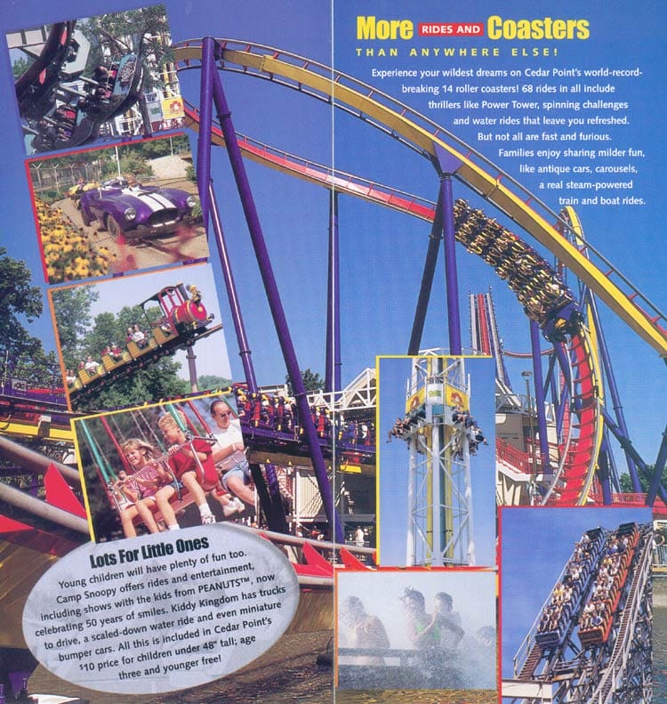 Cedar Point Map and Brochure (2024 - 1961) | ThemeParkBrochures.net