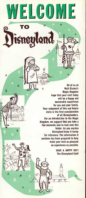 Disneyland Map and Brochure (2024 - 1955) | ThemeParkBrochures.net