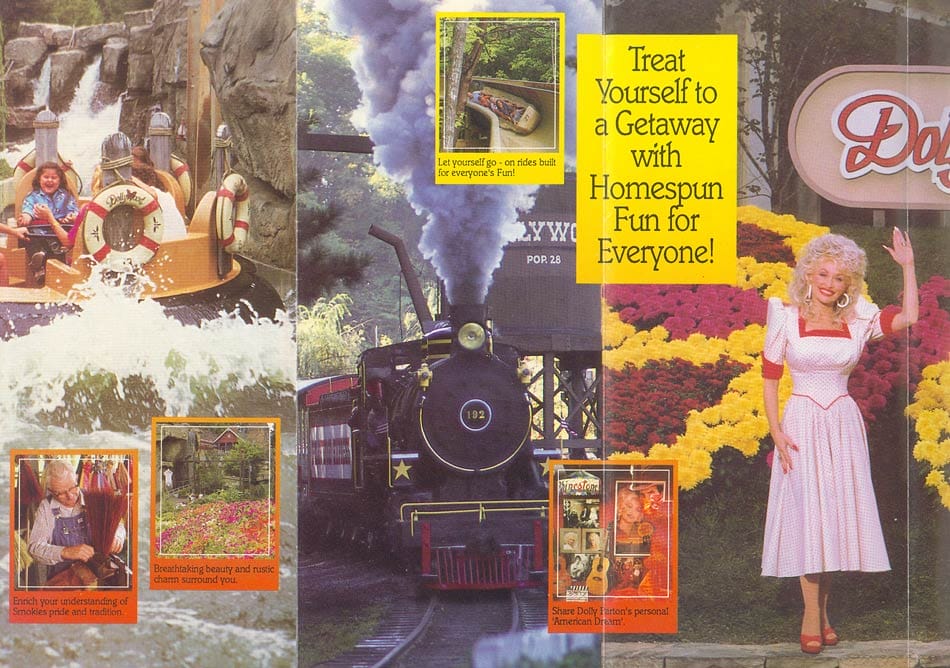 Dollywood Map and Brochure (1989 - 2024) | ThemeParkBrochures.net