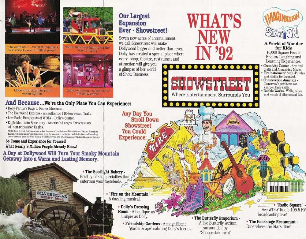 Dollywood Map and Brochure (1989 - 2024) | ThemeParkBrochures.net
