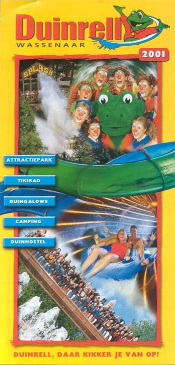 Duinrell Map and Brochure (2001 - 2023) | ThemeParkBrochures.net