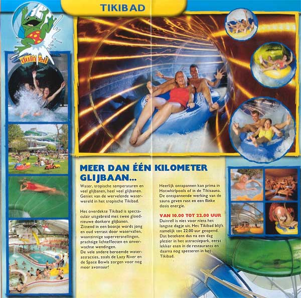 Duinrell Map and Brochure (2001 - 2023) | ThemeParkBrochures.net