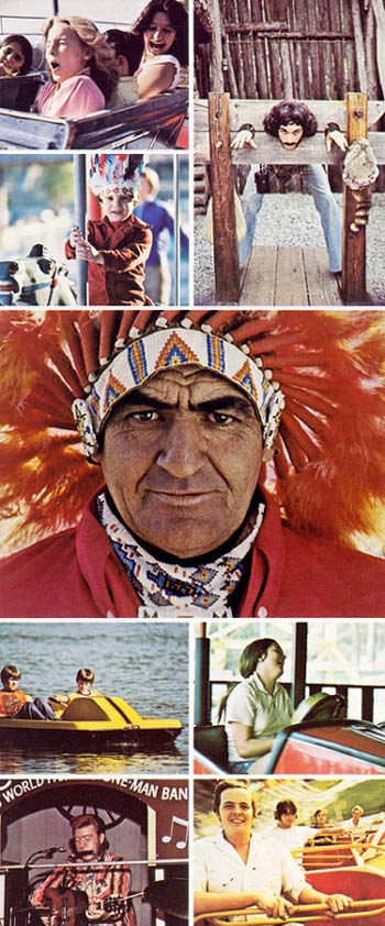 Frontierland Map and Brochure (1981) | ThemeParkBrochures.net