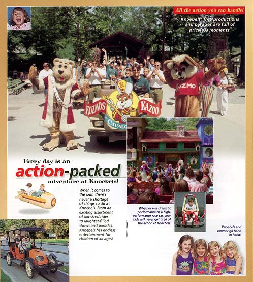Knoebels Amusement Resort Map and Brochure (1998 - 2023 ...