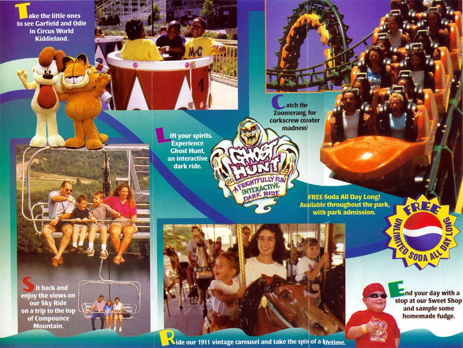 Lake Compounce Map and Brochure (2002 - 2023) | ThemeParkBrochures.net