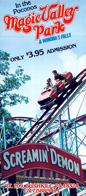 Magic Valley Park Map and Brochure (1981) | ThemeParkBrochures.net