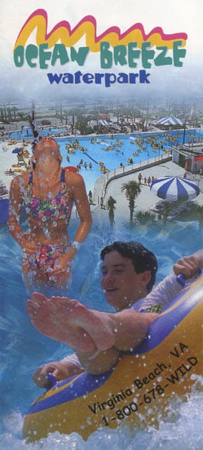 Ocean Breeze Waterpark Map and Brochure (2001 - 2023 ...