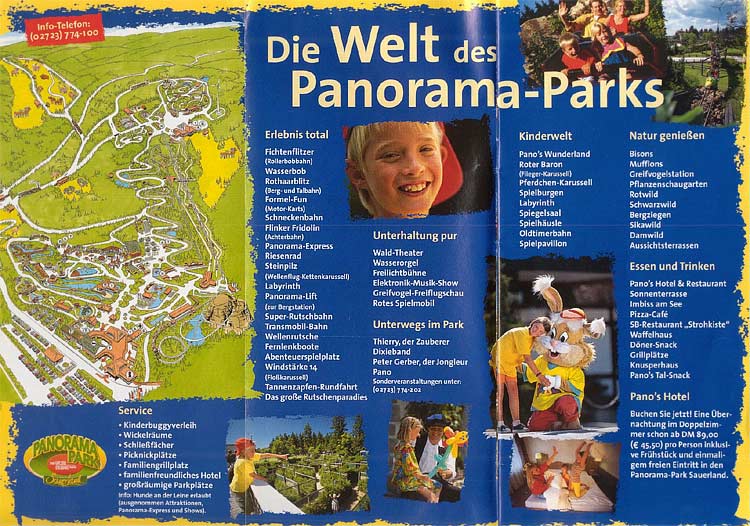 Panorama Park Map and Brochure (2001 - 2023) | ThemeParkBrochures.net