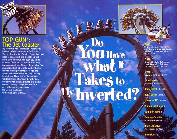 Carowinds Map and Brochure (1976 - 2024) | ThemeParkBrochures.net