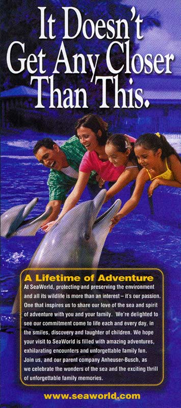 SeaWorld San Antonio Map and Brochure (2000 - 2024 ...