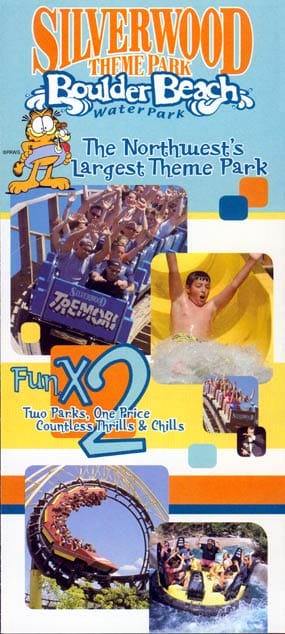 Silverwood Theme Park Map and Brochure (1990 - 2024 ...