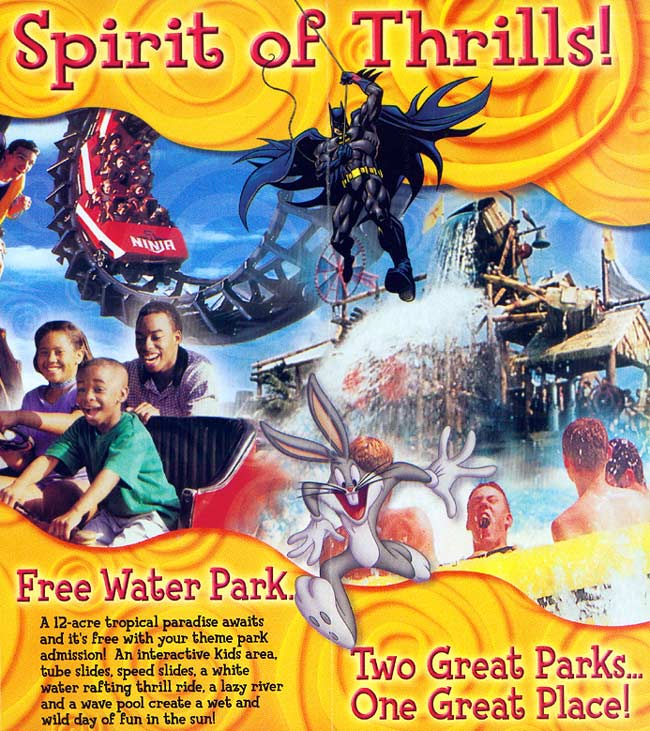 Six Flags St. Louis Map and Brochure (1976 - 2023) | ThemeParkBrochures.net