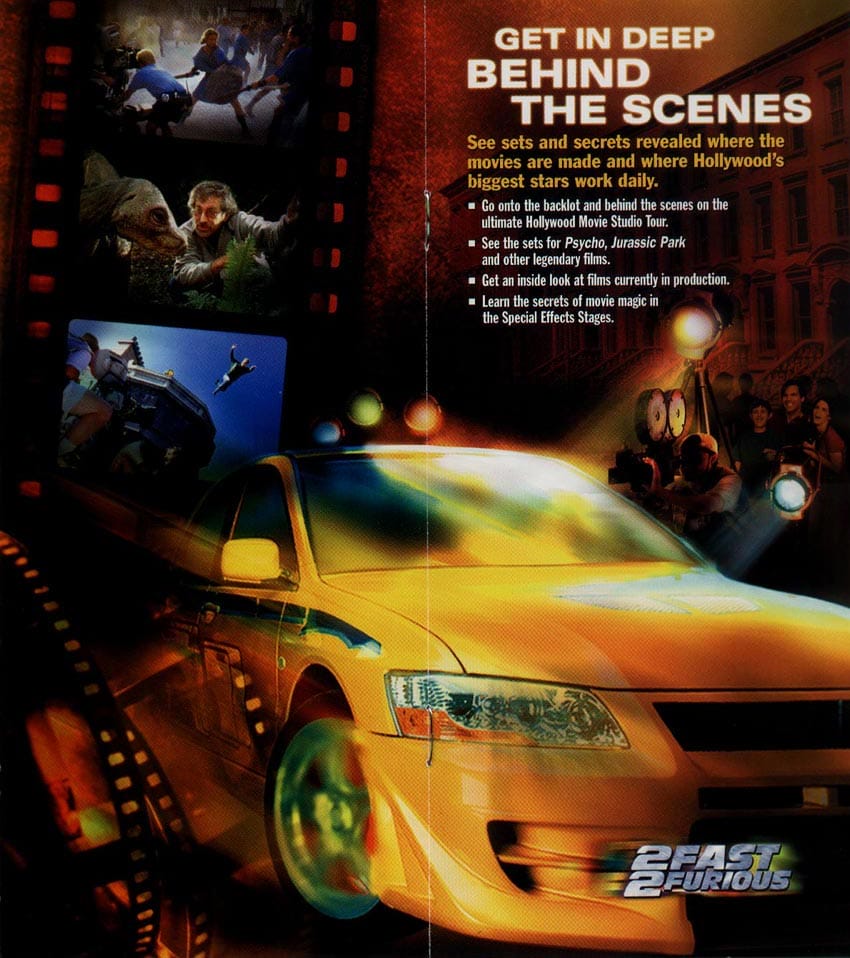 Universal Studios Hollywood Map and Brochure (2024 - 1964 ...