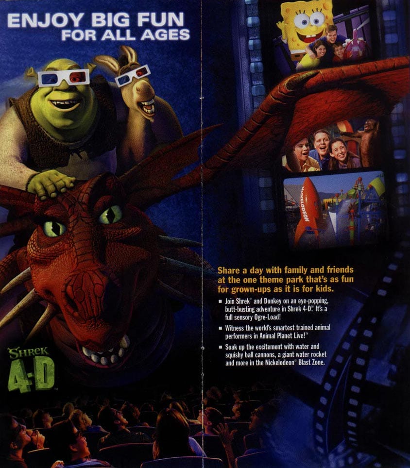 Universal Studios Hollywood Map and Brochure (2024 - 1964 ...