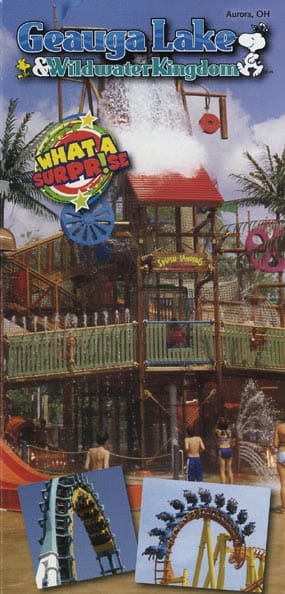 Geauga Lake Map and Brochure (1977 - 2007) | ThemeParkBrochures.net