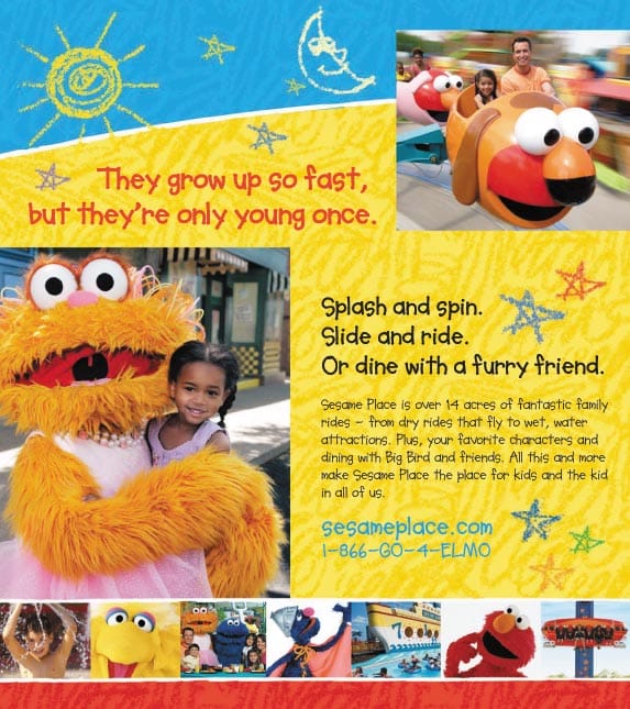 Sesame Place Map and Brochure (2001 - 2024) | ThemeParkBrochures.net