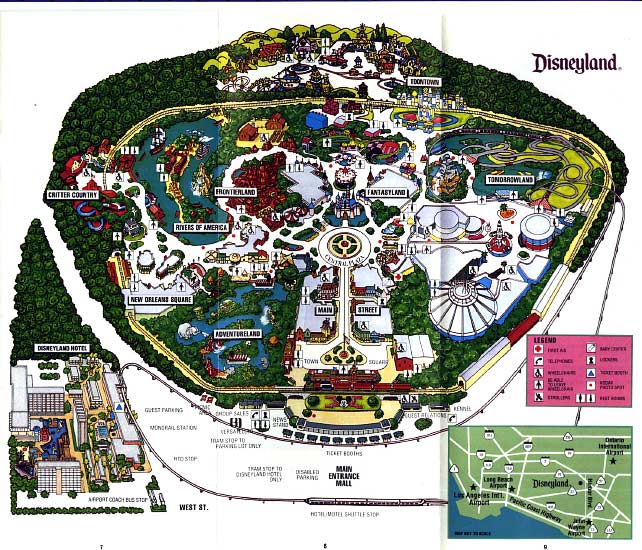 Disneyland Map and Brochure (2024 - 1955) | ThemeParkBrochures.net