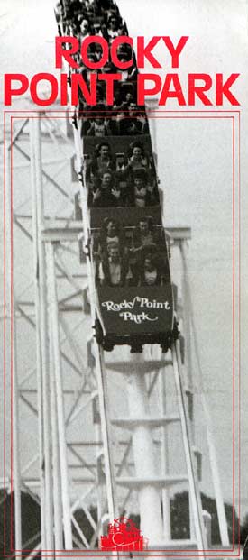 Rocky Point Park Map and Brochure (1980 - 1991) | ThemeParkBrochures.net