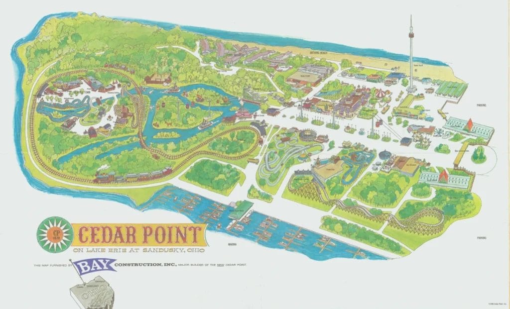 Cedar Point Map and Brochure (2024 - 1961) | ThemeParkBrochures.net