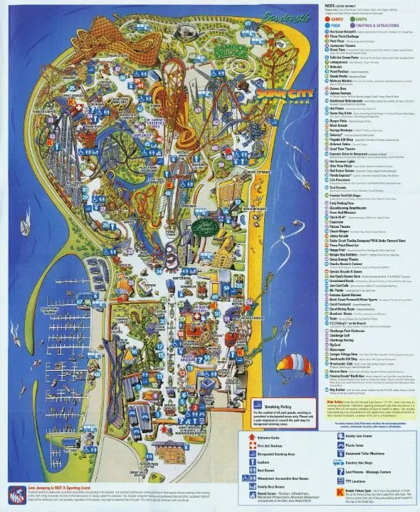 Cedar Point Map and Brochure (2024 - 1961) | ThemeParkBrochures.net