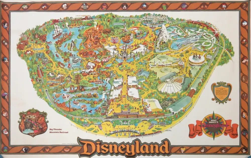 Disneyland Map and Brochure (2024 - 1955) | ThemeParkBrochures.net