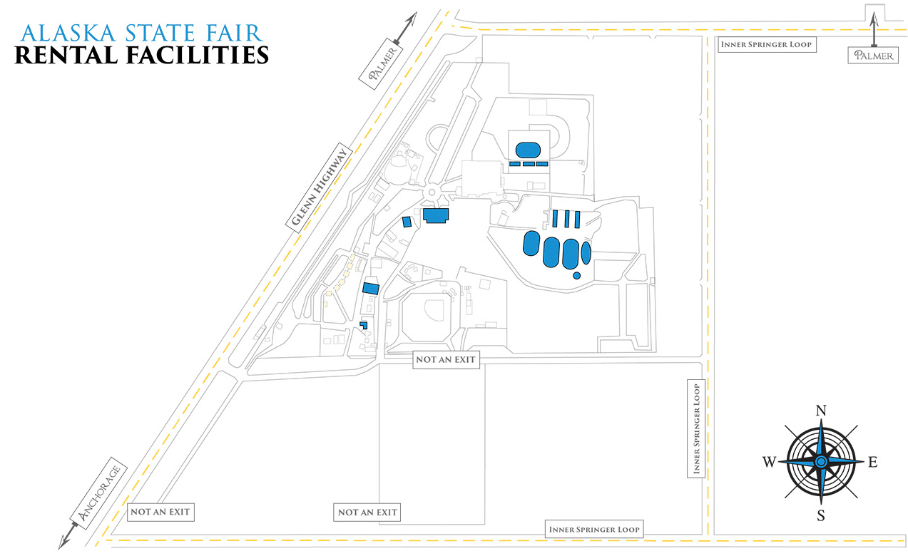 Alaska State Fair Map and Brochure (2023) | ThemeParkBrochures.net