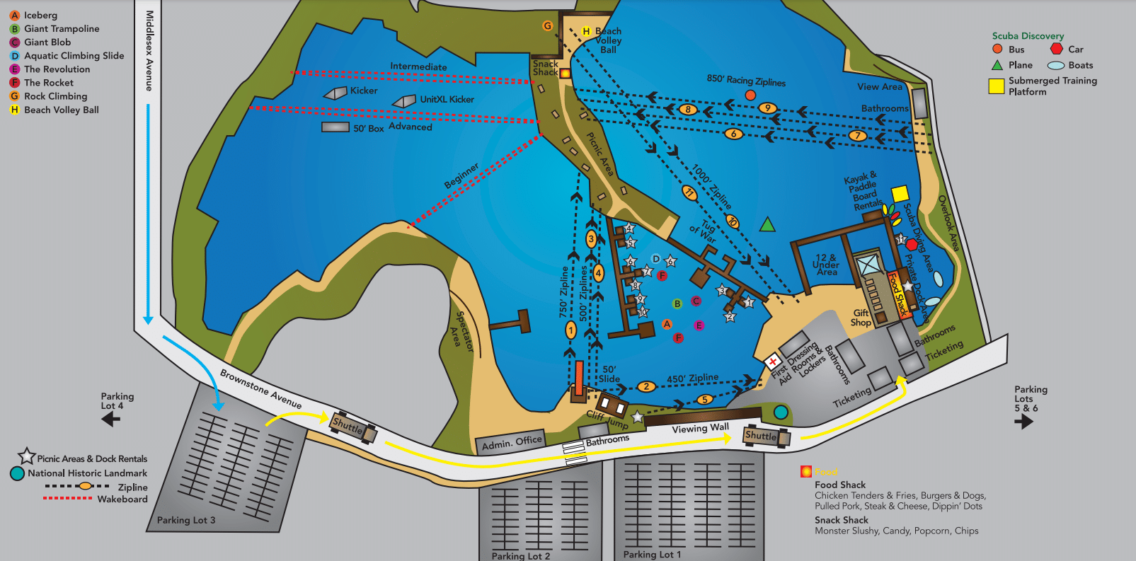 Brownstone Adventure Sports Park Map and Brochure (2020 - 2023 ...