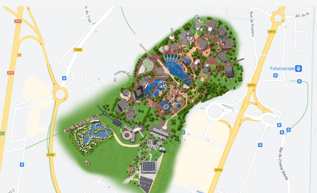 Futuroscope Map and Brochure (2023) | ThemeParkBrochures.net