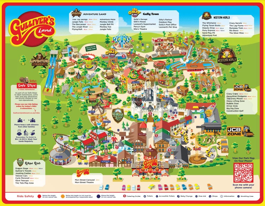 Gulliver's Land Map and Brochure (2021 - 2023) | ThemeParkBrochures.net