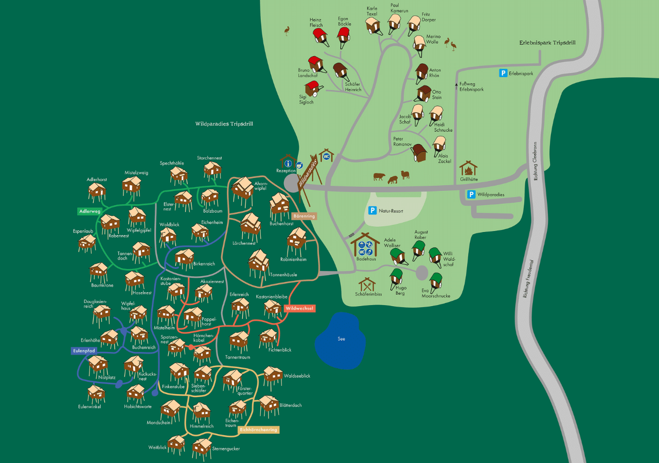 Tripsdrill Theme Park Map and Brochure (2023) | ThemeParkBrochures.net