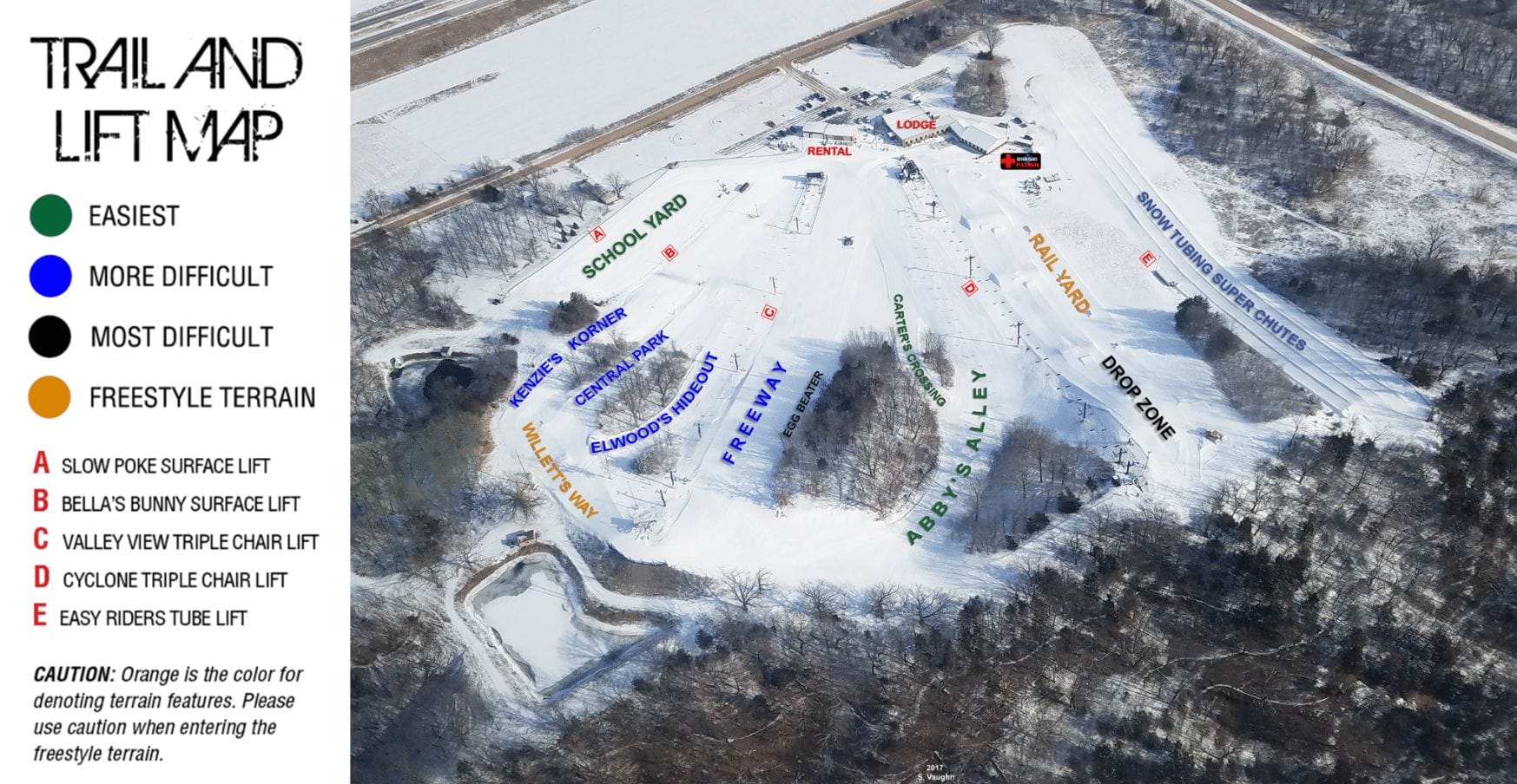 Bogus Basin Mountain Recreation Area Map and Brochure (2020 - 2023 ...