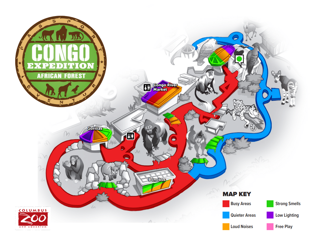 Columbus Zoo and Aquarium Map and Brochure (2023 - 2024 ...