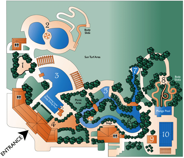 Cypress Cove Family Aquatic Park Map and Brochure (2016 - 2023 ...