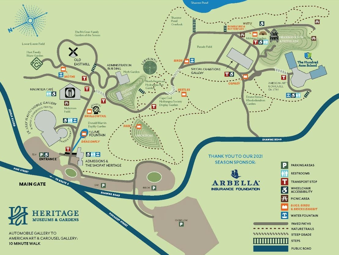 Heritage Museums & Gardens Map and Brochure (2021 - 2023 ...