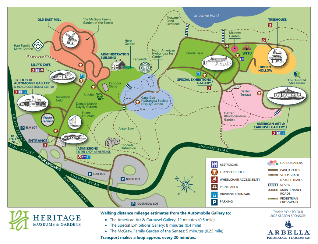 Heritage Museums & Gardens Map and Brochure (2021 - 2023 ...