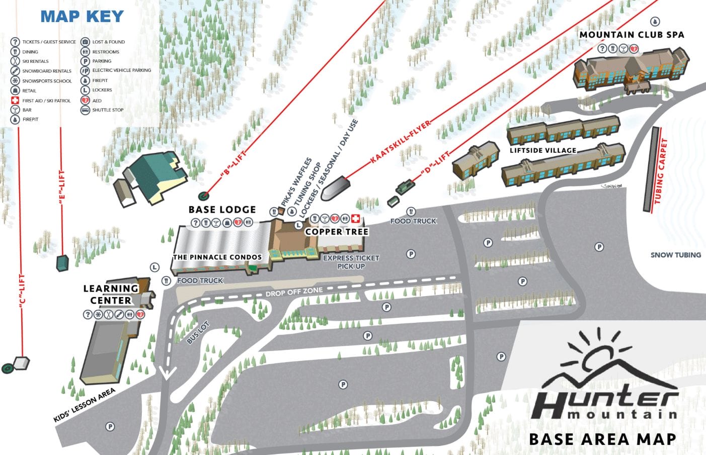 Hunter Mountain Map and Brochure (2023) | ThemeParkBrochures.net