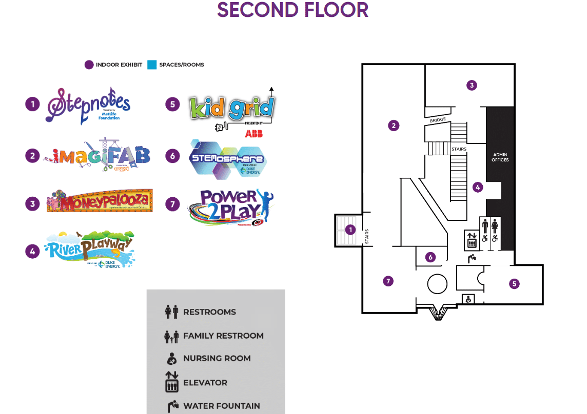 Marbles Kids Museum Map and Brochure (2021 - 2023) | ThemeParkBrochures.net