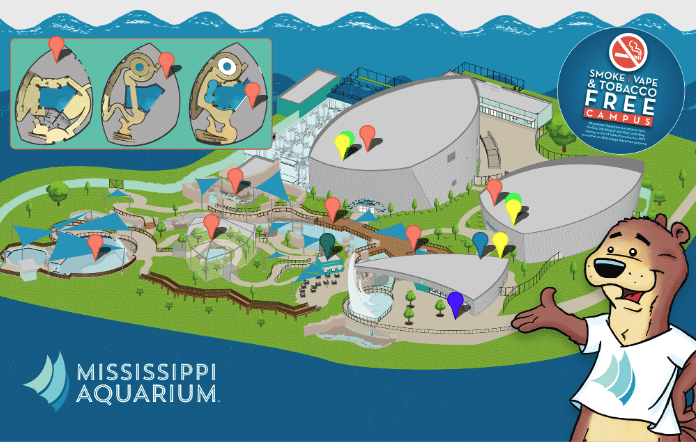 Mississippi Aquarium Map and Brochure (2020 - 2023 ...