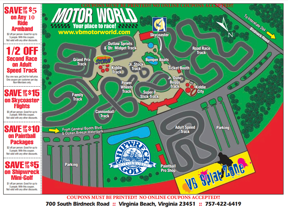 Motor World Map and Brochure (2017 - 2021) | ThemeParkBrochures.net