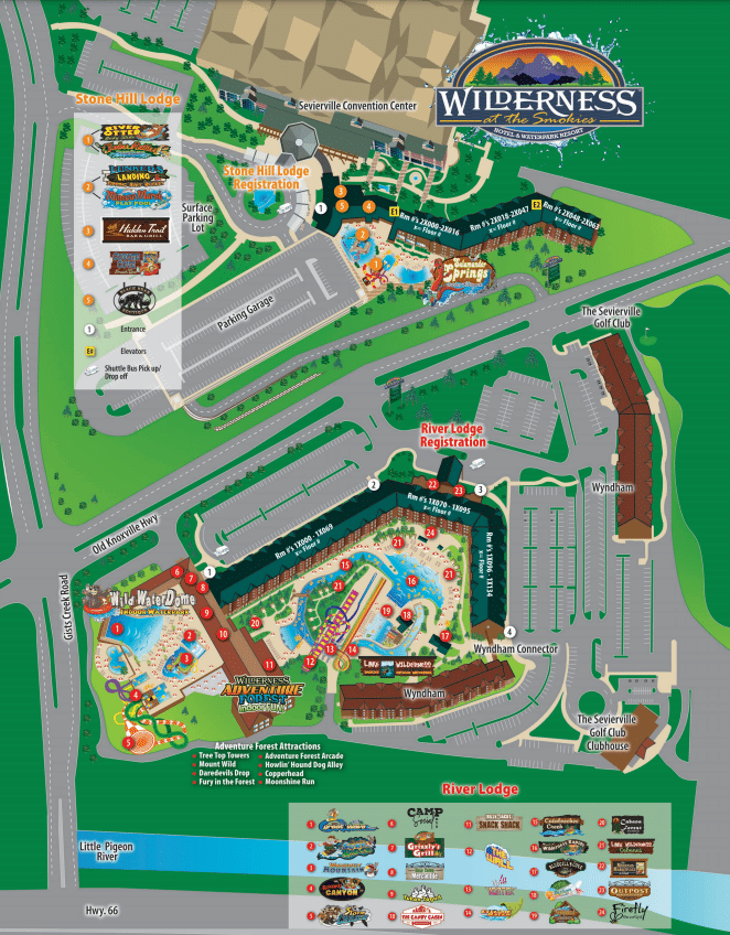 Wild WaterDome Indoor Waterpark Map and Brochure (2020 - 2023 ...
