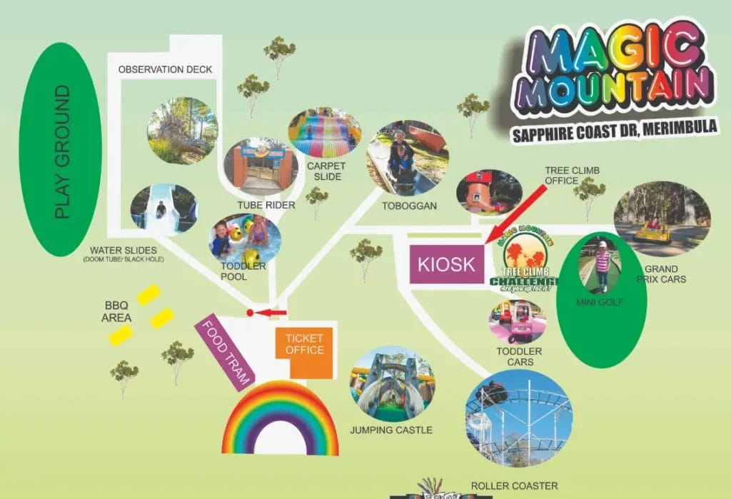 Magic Mountain Merimbula Map and Brochure (2021 - 2024 ...