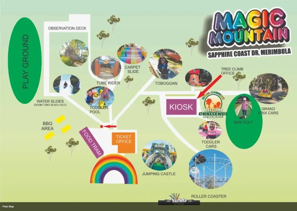 Magic Mountain Merimbula Map and Brochure (2021 - 2024 ...