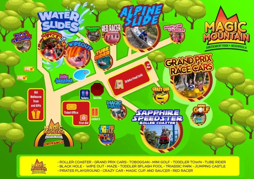 Magic Mountain Merimbula Map and Brochure (2021 - 2024 ...