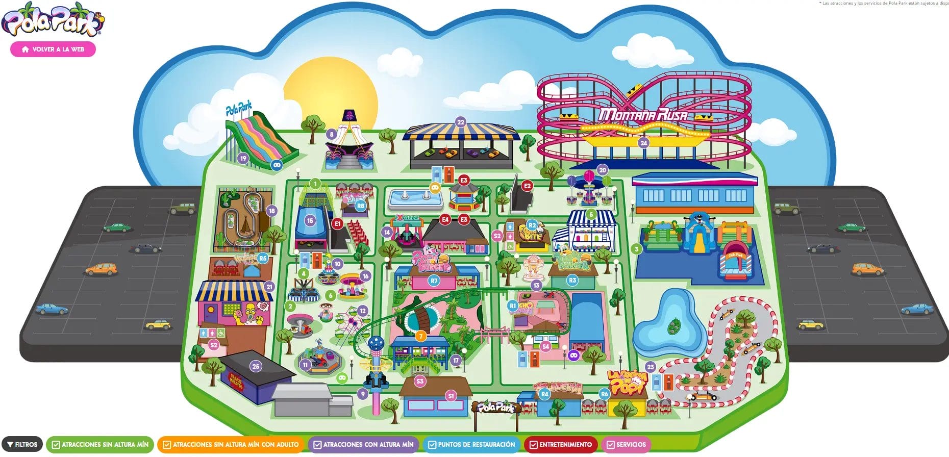 Pola Park Map and Brochure (2021 - 2023) | ThemeParkBrochures.net