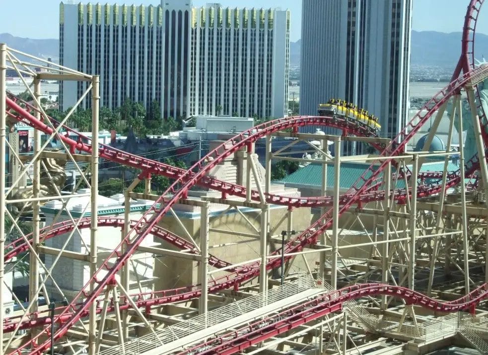 4 Best Las Vegas Roller Coasters Ranked (by Data) | ThemeParkBrochures.net